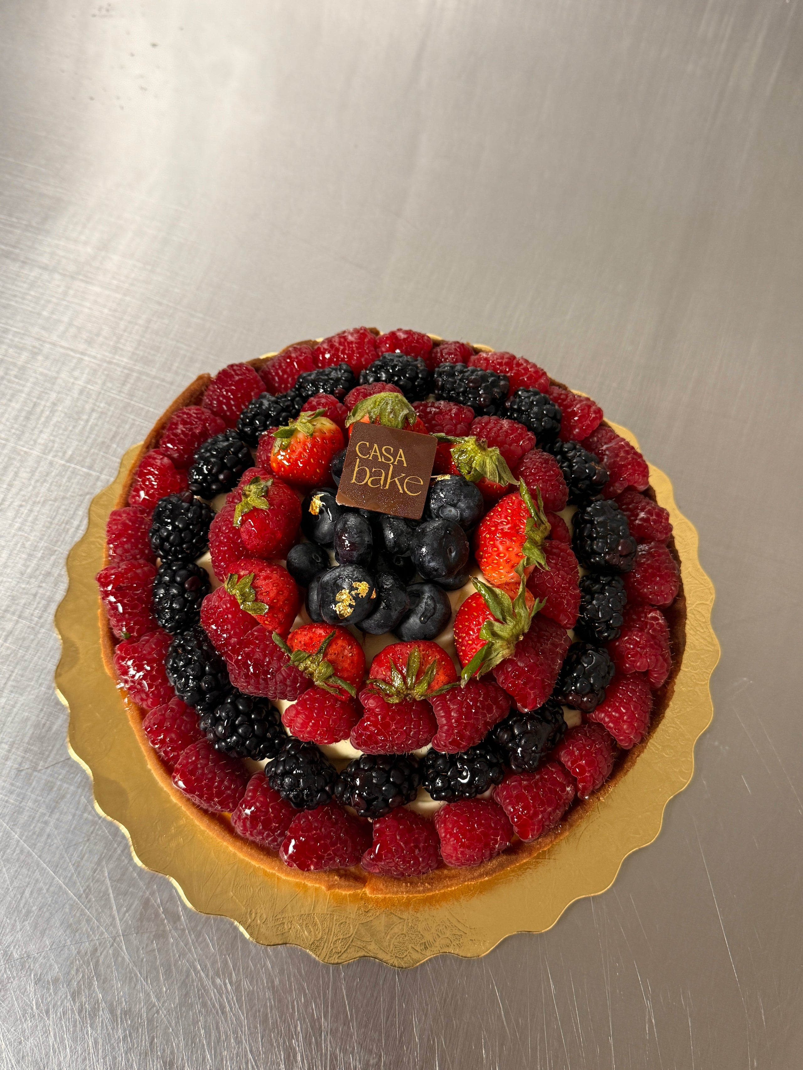 Mixed Berry Tart 6-8px | Casa Bake - Artisanal French Bakery