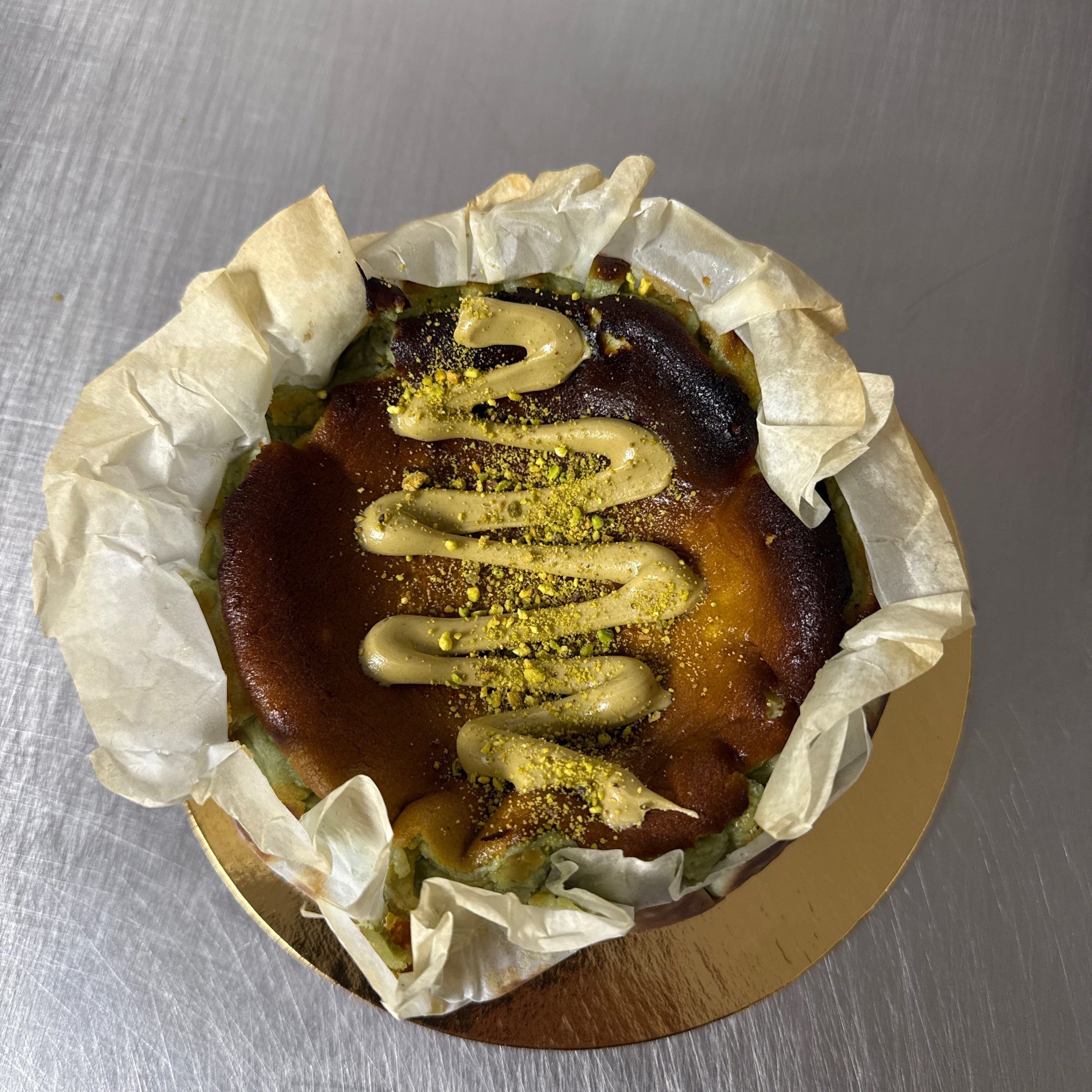 Cheesecake Pistachio 4px | Casa Bake - Artisanal French Bakery